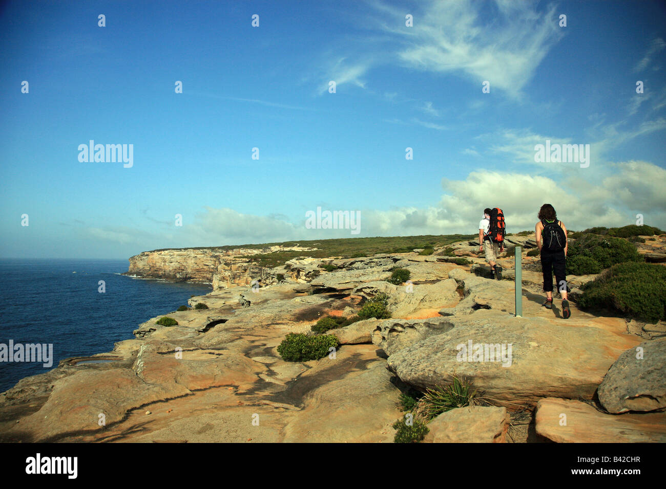 trekking in cronulla national park Stock Photo - Alamy