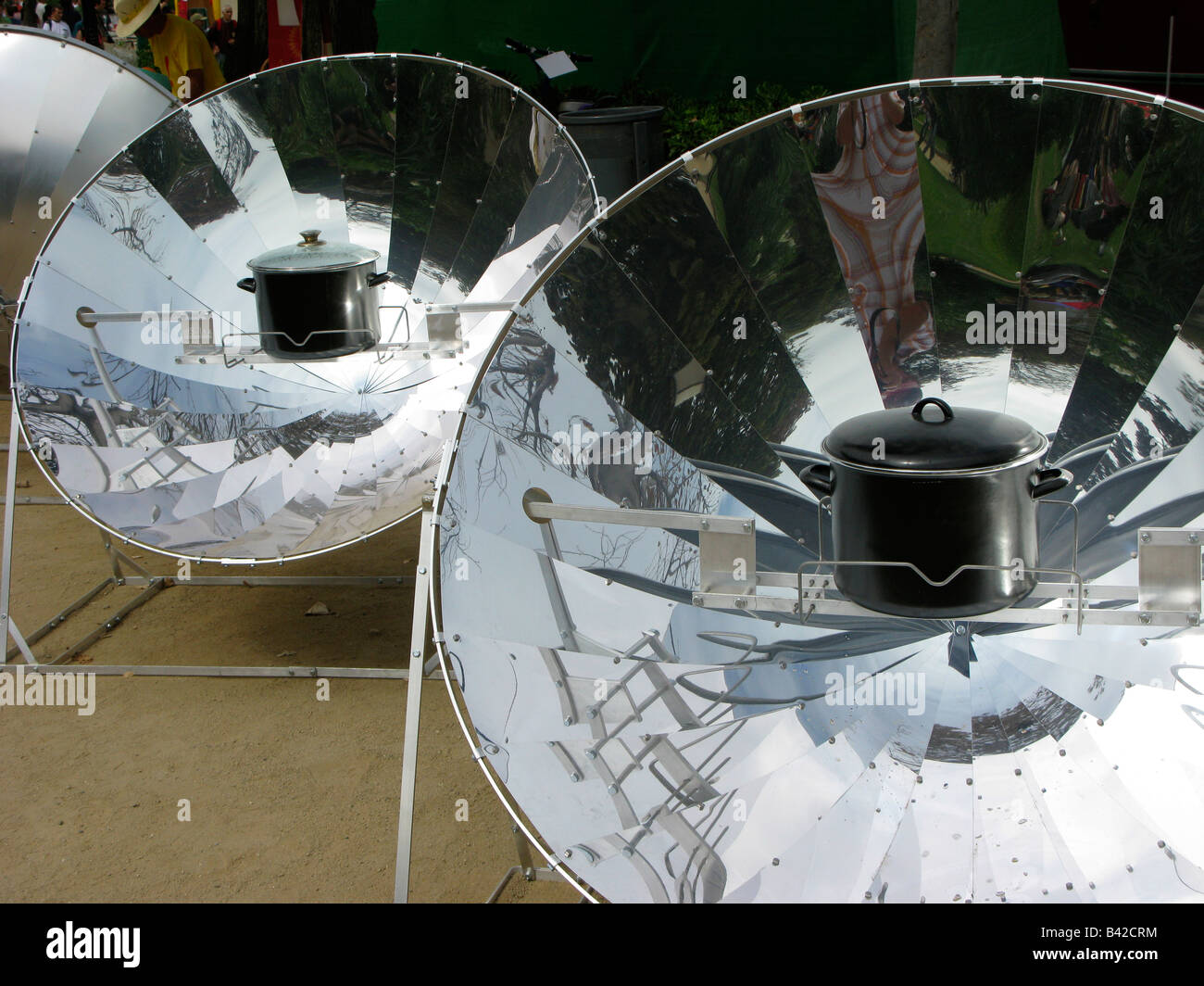 reflector "solar power Stock Photo - Alamy