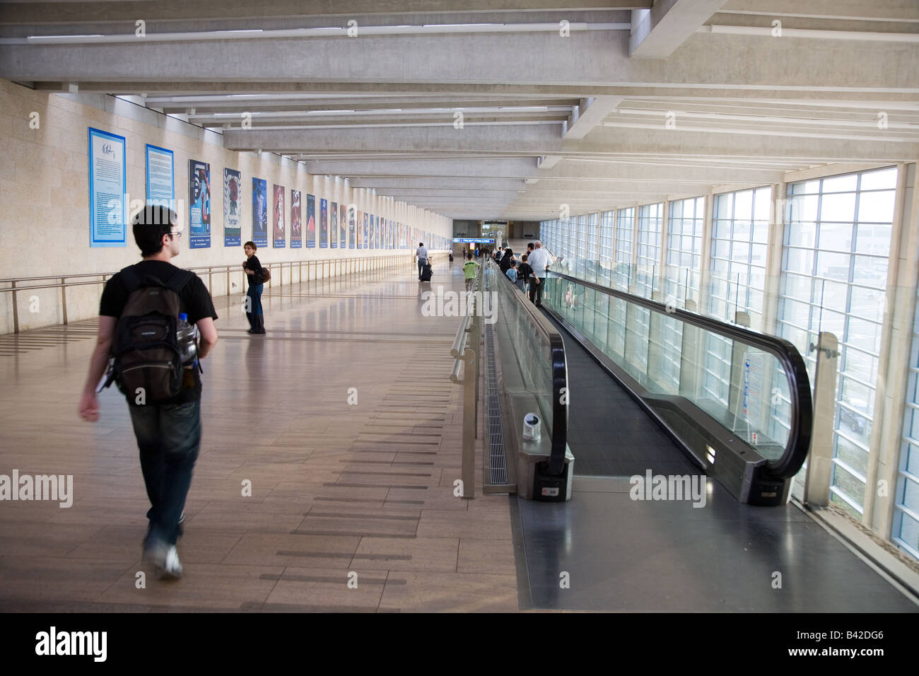 Photo of Ben Gurion International Airport Terminal 3 in Israel Stock ...