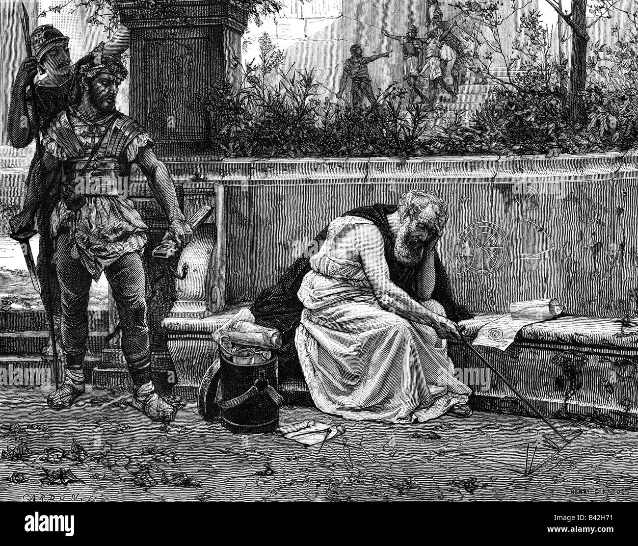 Archimedes mathematician greek physicist hi-res stock photography and ...