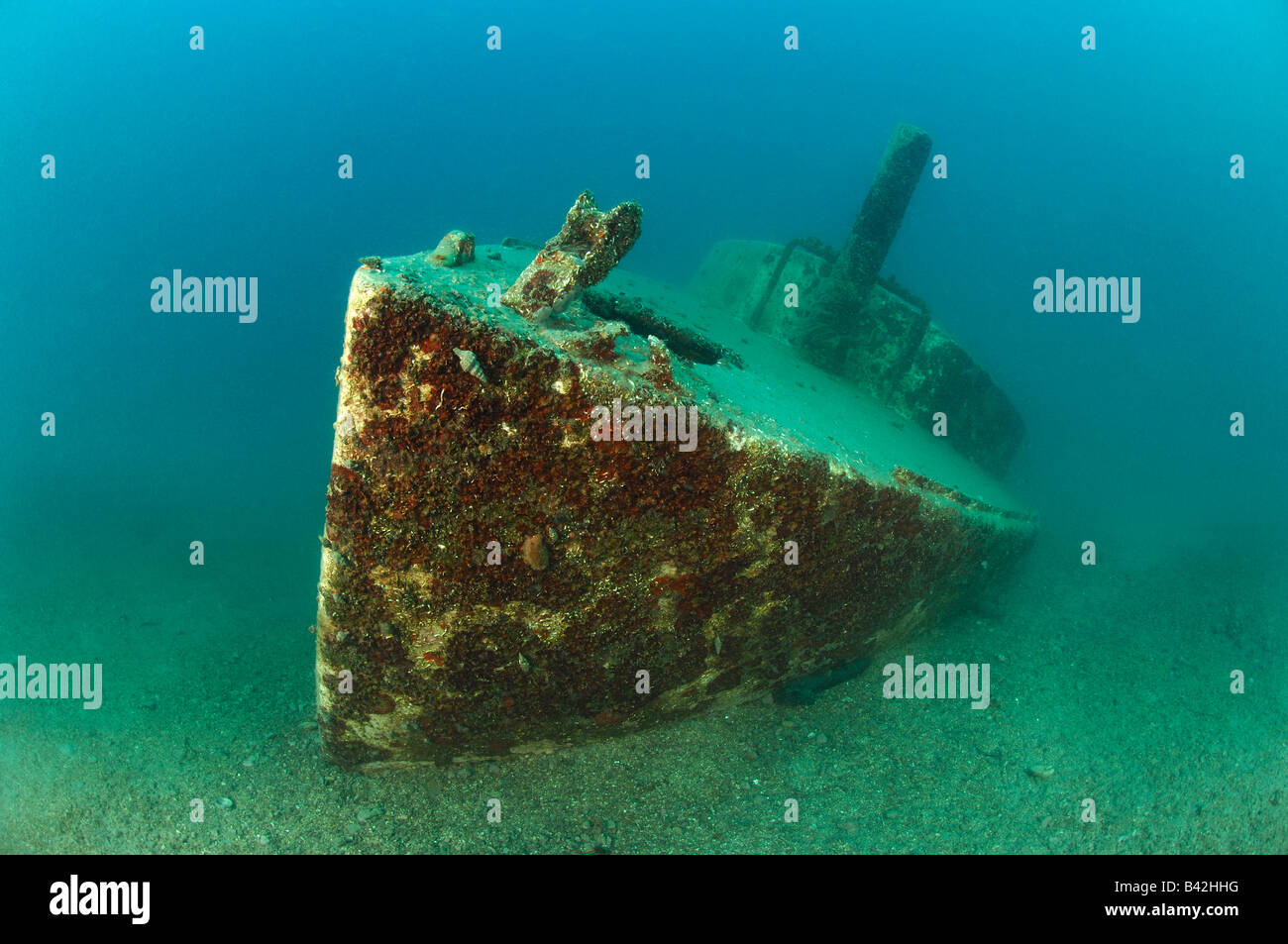 Small Fishing Boat Wreck Piran Adriatic Sea Slovenia Stock Photo - Alamy