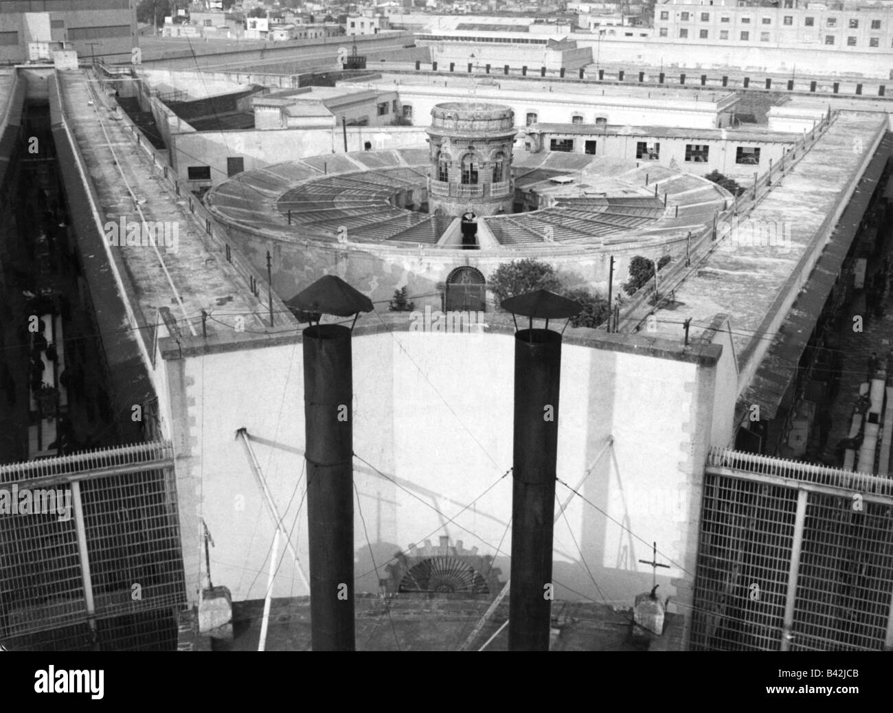 geography / travel, Mexico, Mexico City, buildings, prison by Lecumbert ...