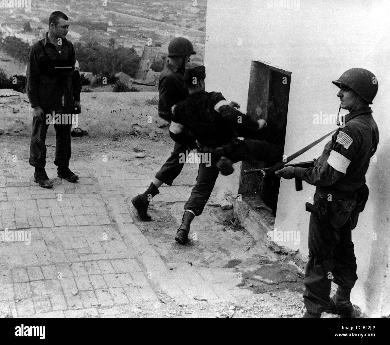 events, Second World War / WWII, North Africa, Algeria, US rangers ...