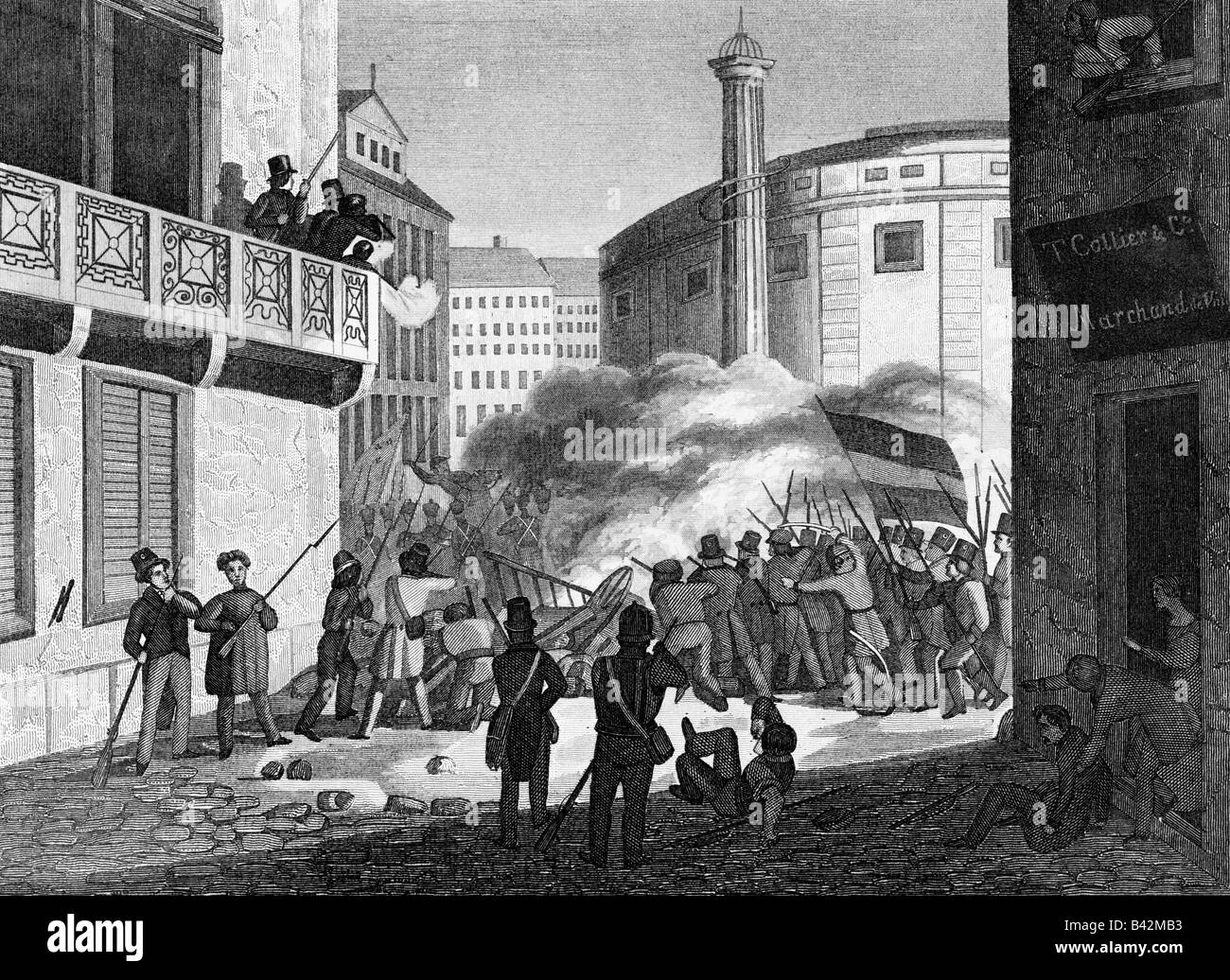 Revolution 1848 paris hi-res stock photography and images - Alamy