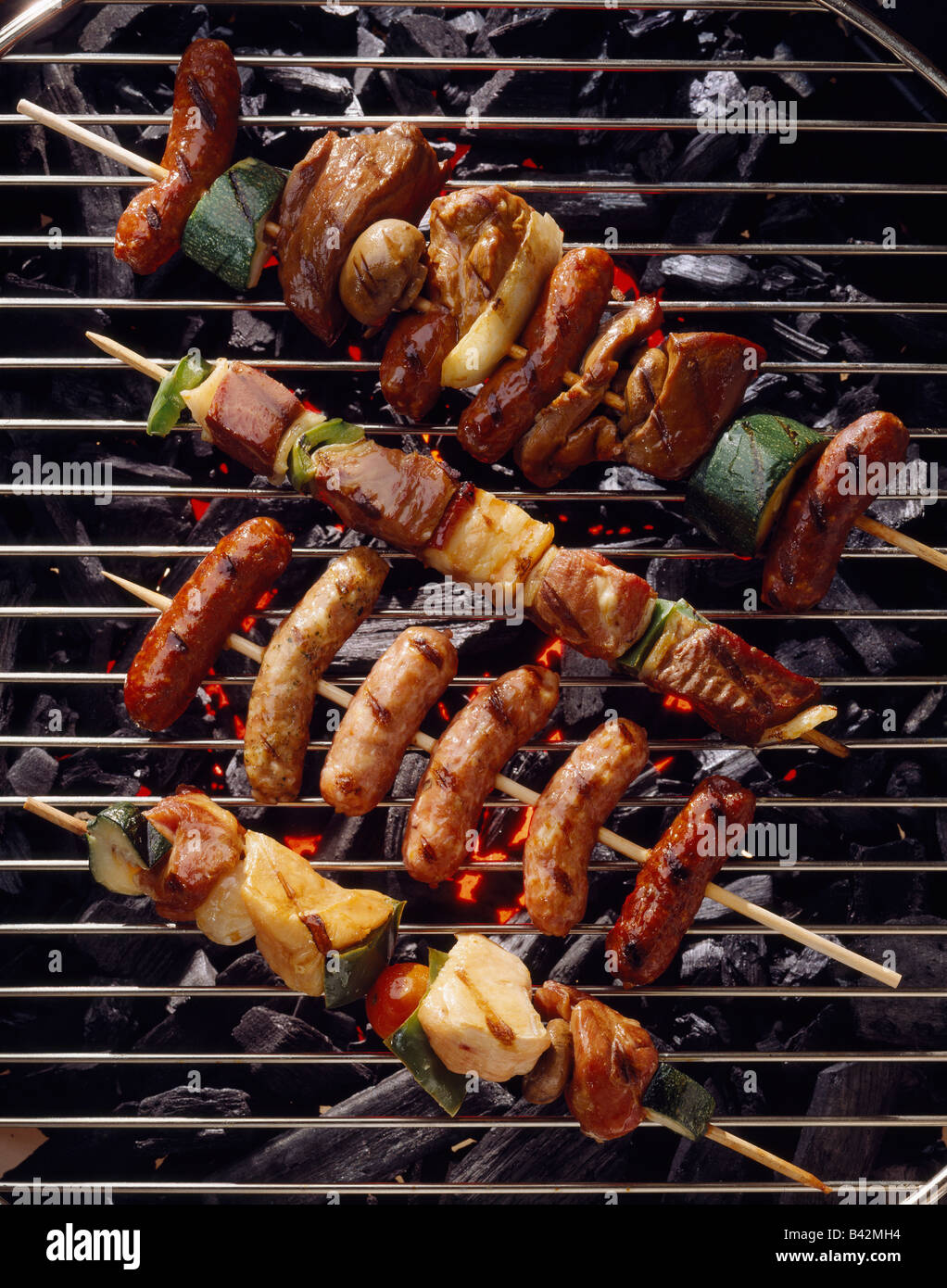 Beef brochettes hi-res stock photography and images - Alamy