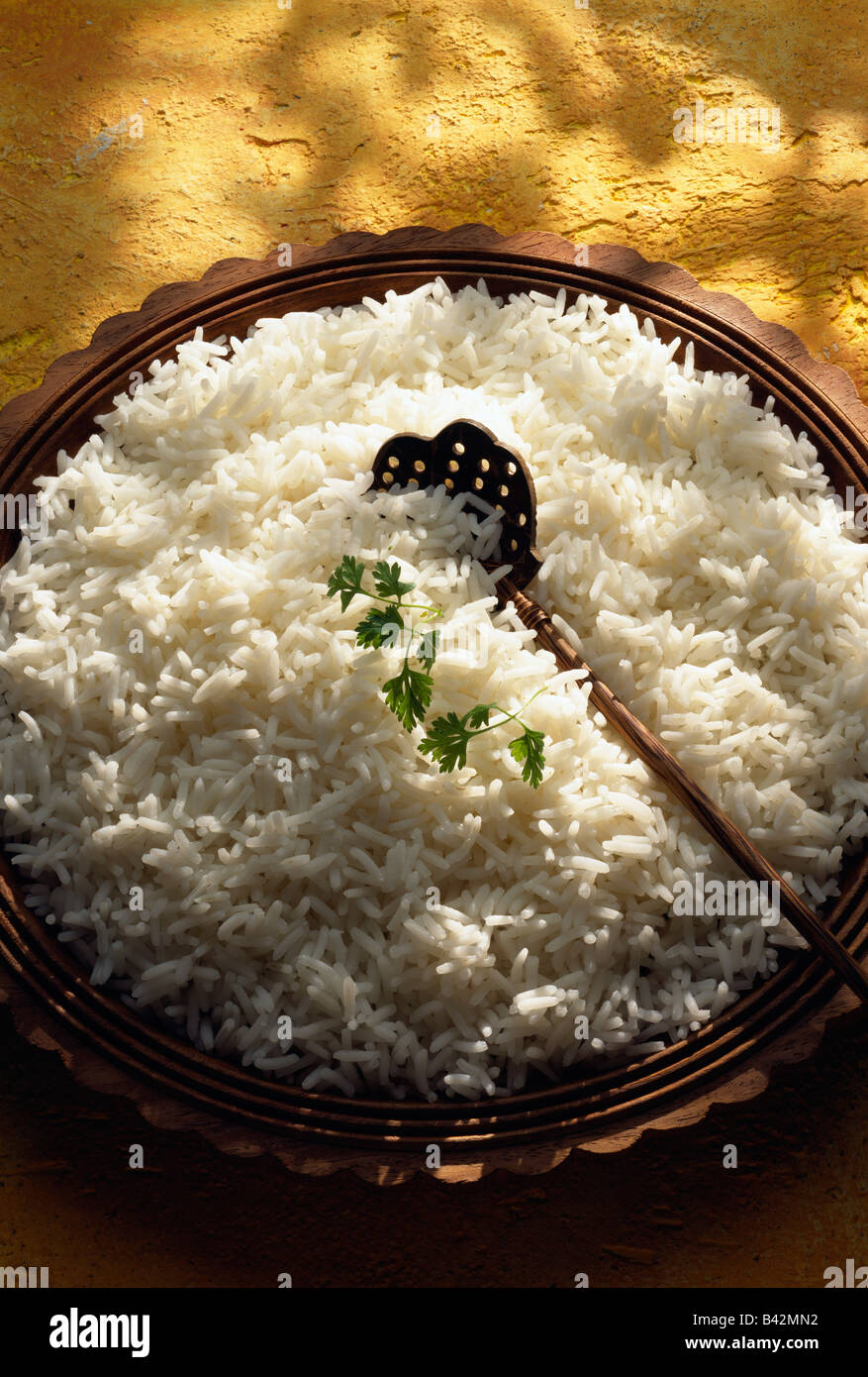 cooked basmati rice Stock Photo - Alamy