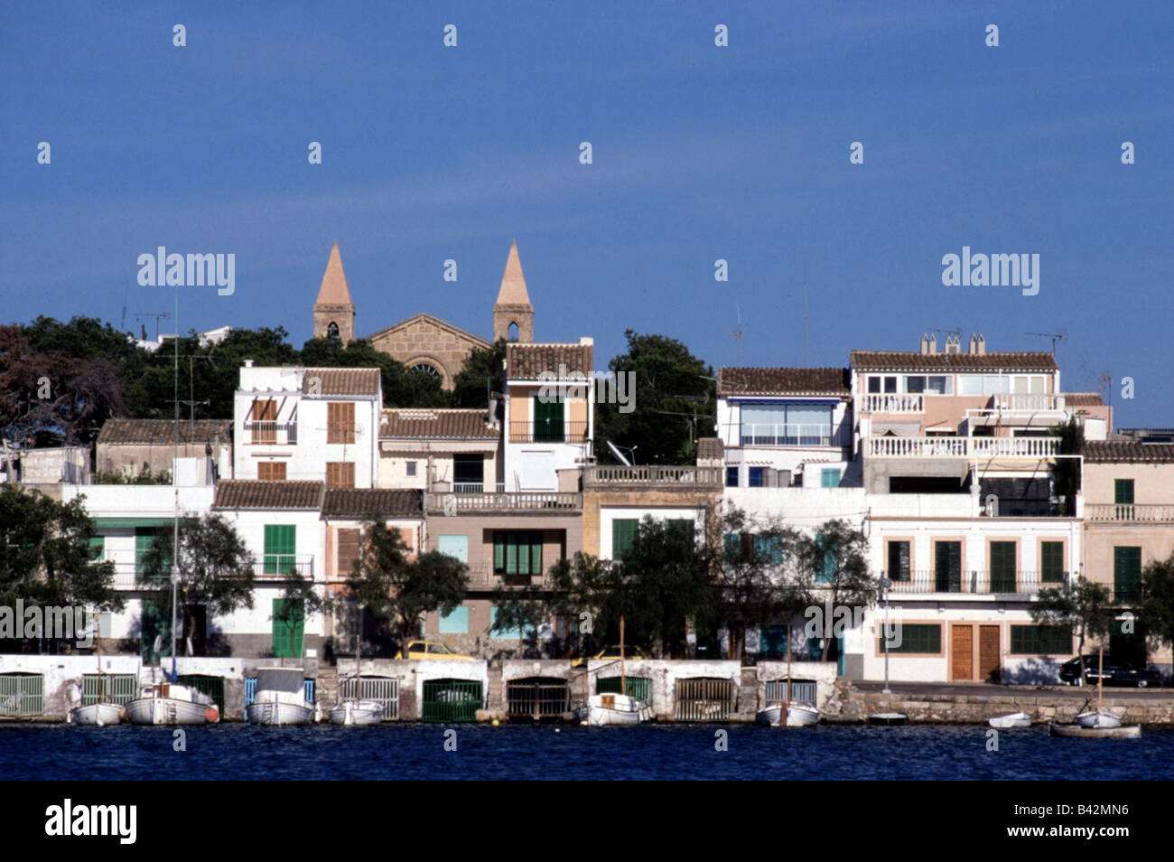 geography / travel, Spain, Balearic Islands, Island Majorca, Portocolom ...