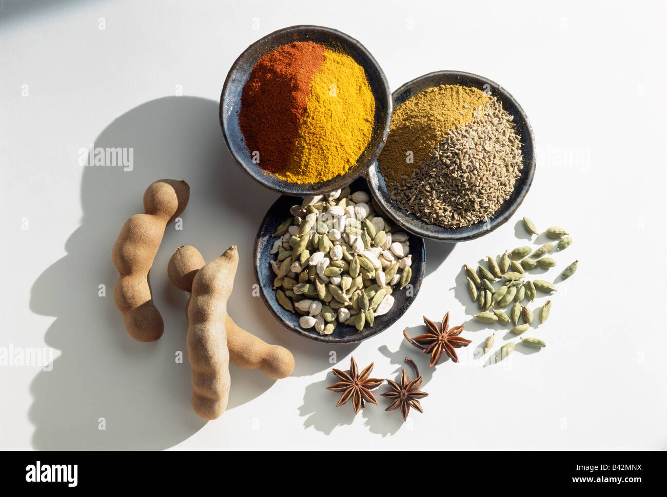 selection of spices Stock Photo - Alamy