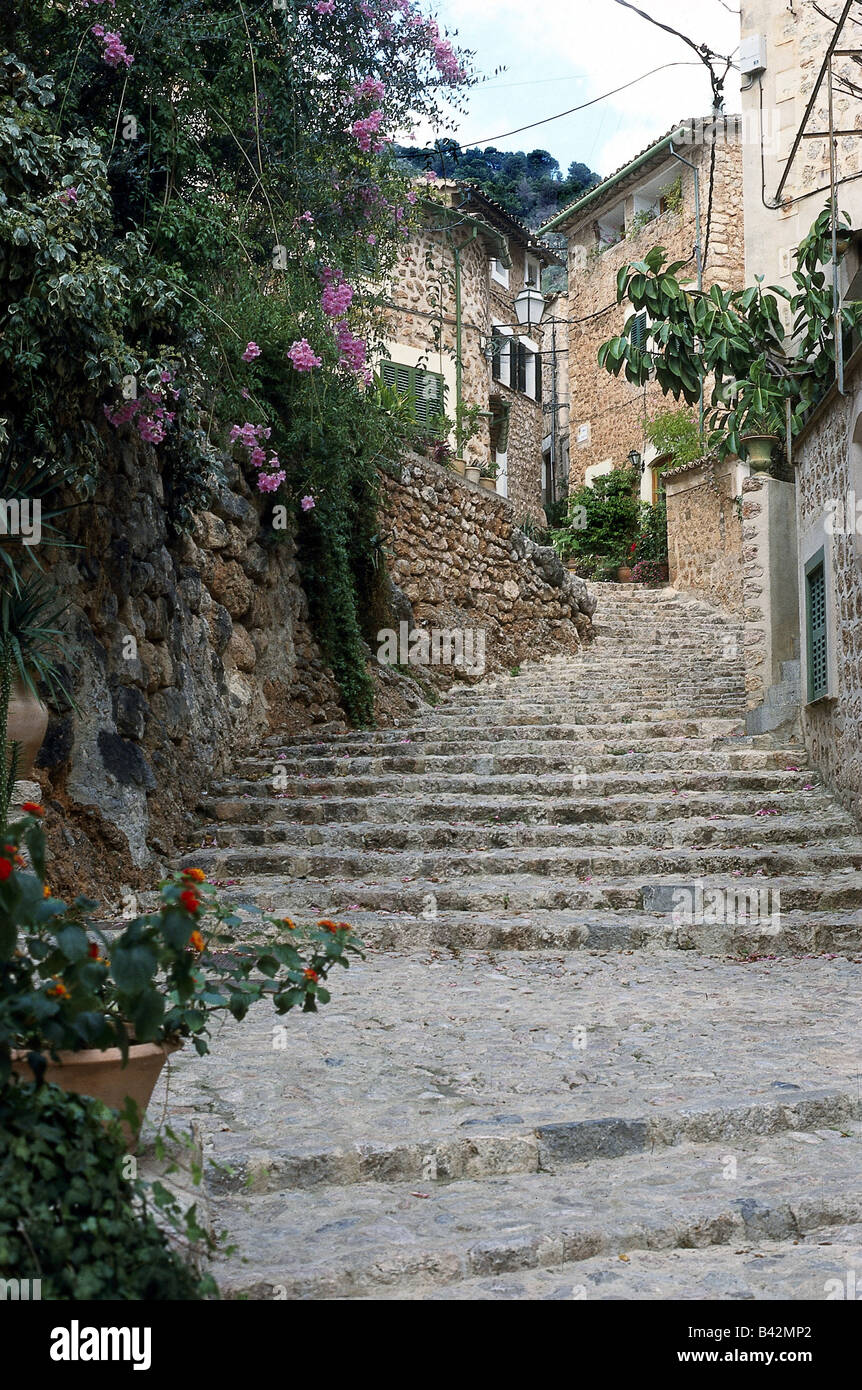 geography / travel, Spain, Balearic Islands, Island Majorca, Fornalutx ...