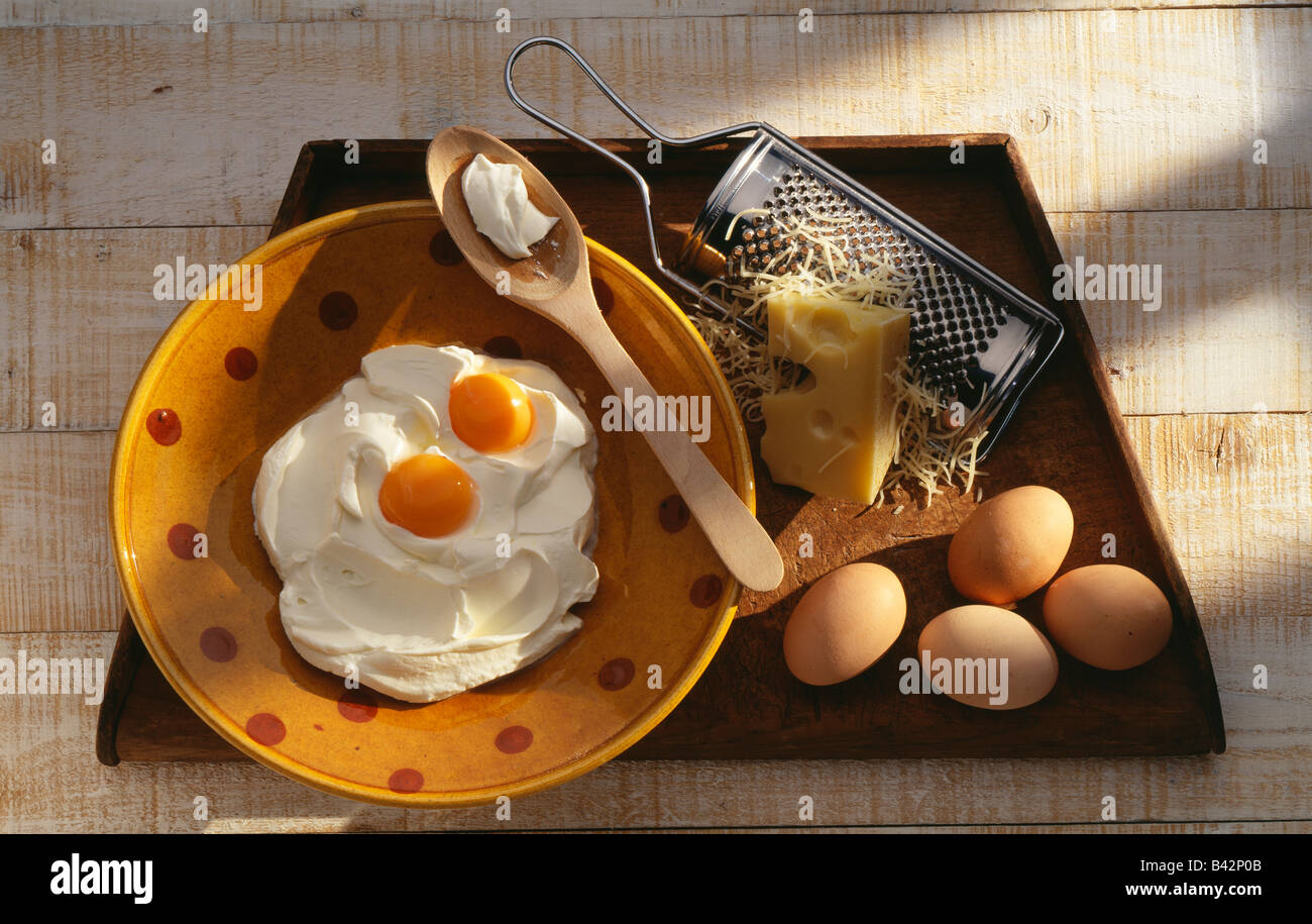 Preparing the filling Stock Photo - Alamy