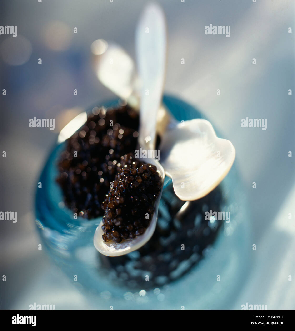 spoonful of caviar Stock Photo - Alamy