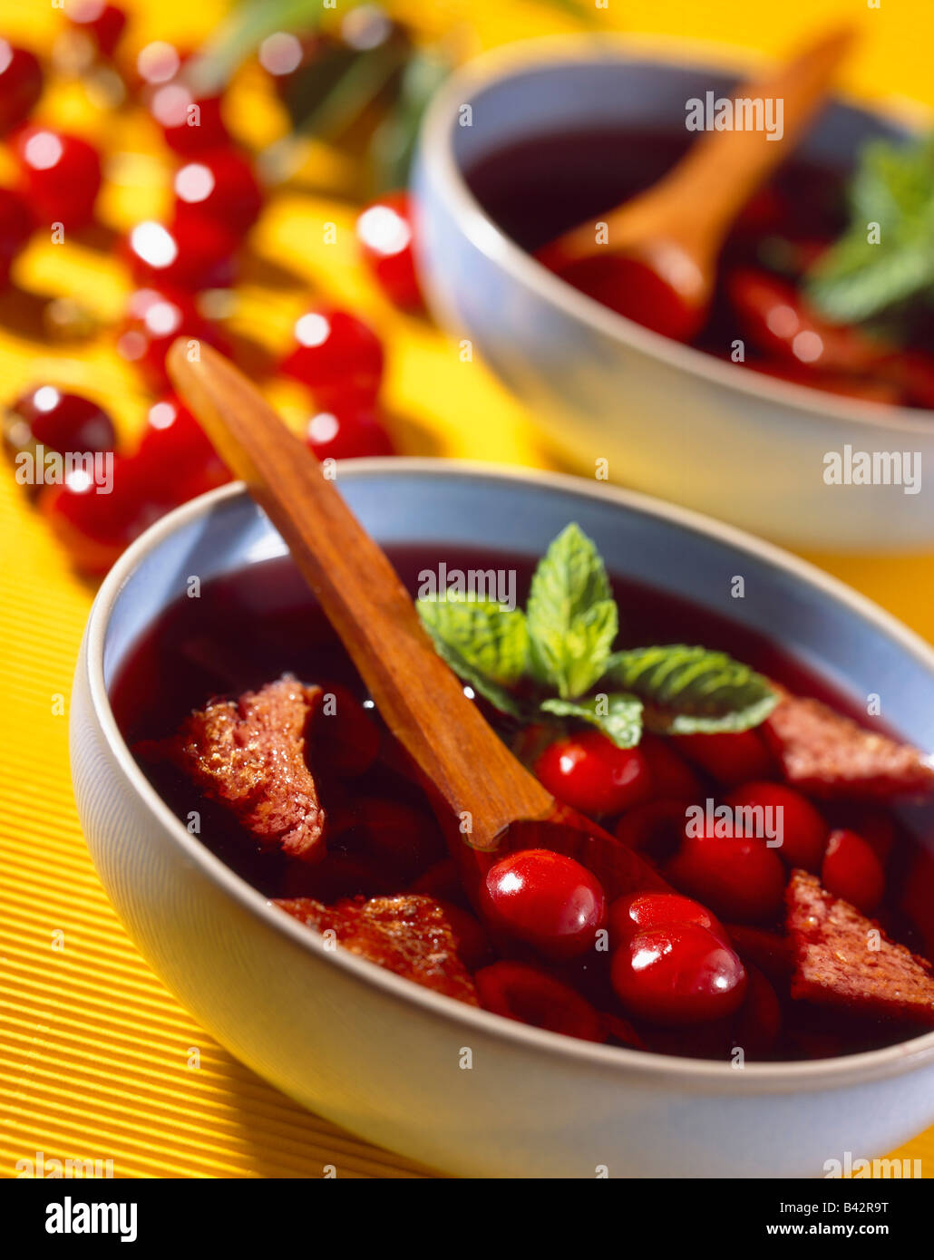 Cherry soup hi-res stock photography and images - Alamy