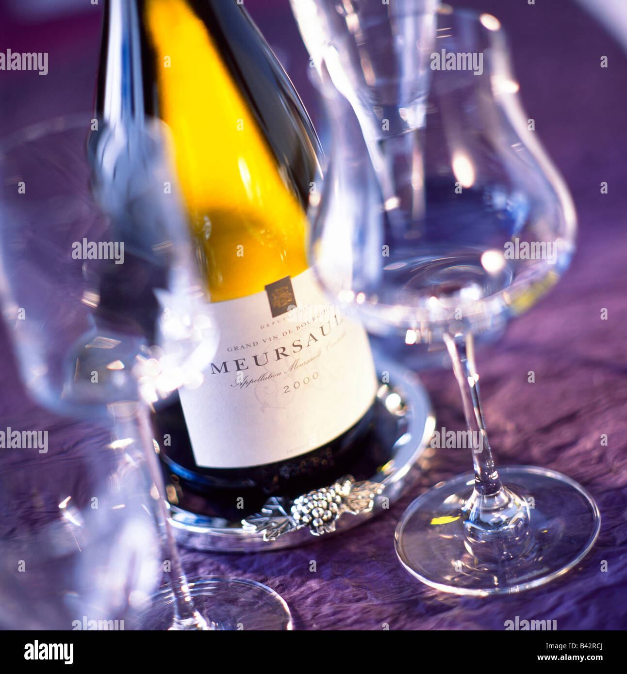 Meursault wine bottle hi-res stock photography and images - Alamy