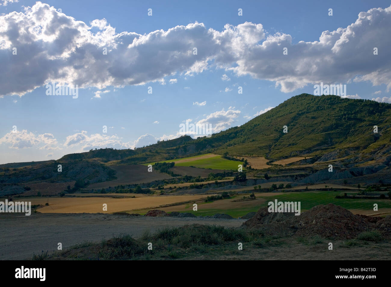 Lush green mountains in aragón hi-res stock photography and images - Alamy