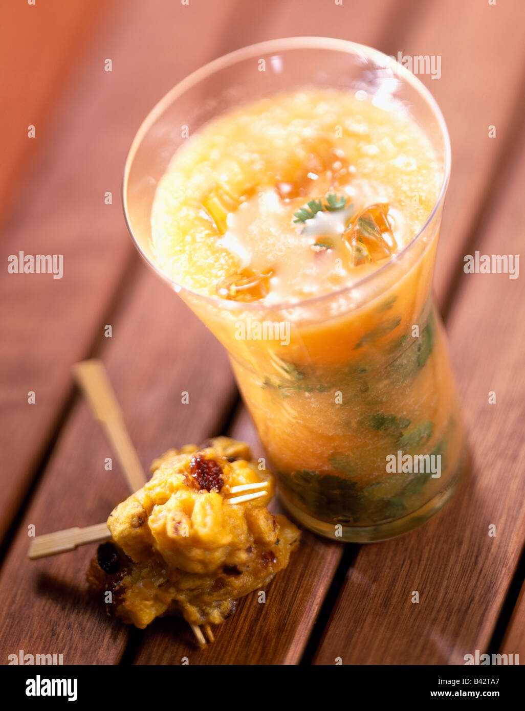 iced vegetable juice Stock Photo - Alamy