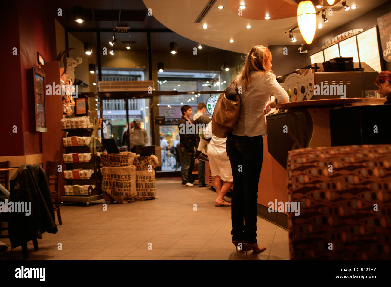 Starbucks in Tunel, Beyoglu, Istanbul, Turkey Stock Photo - Alamy