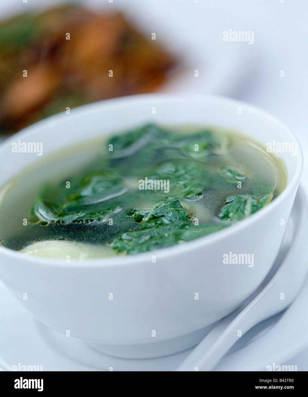 Miso seaweed soup Stock Photo - Alamy