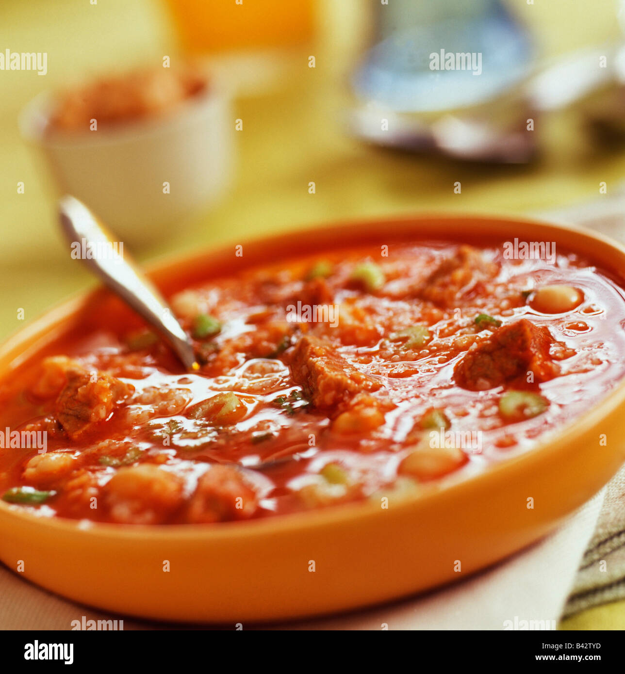oriental-style sauteed lamb Stock Photo - Alamy