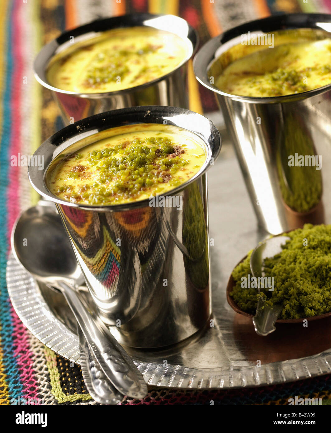 green tea yoghurt tea Stock Photo - Alamy