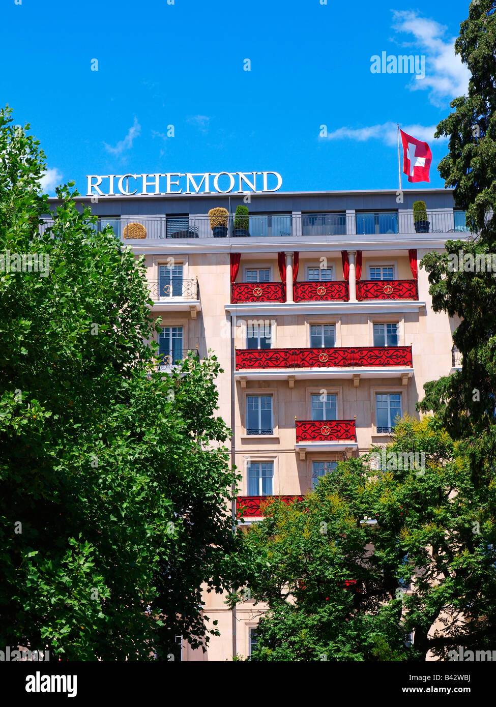 Hotel Richemond, Geneve, Switzerland Stock Photo - Alamy