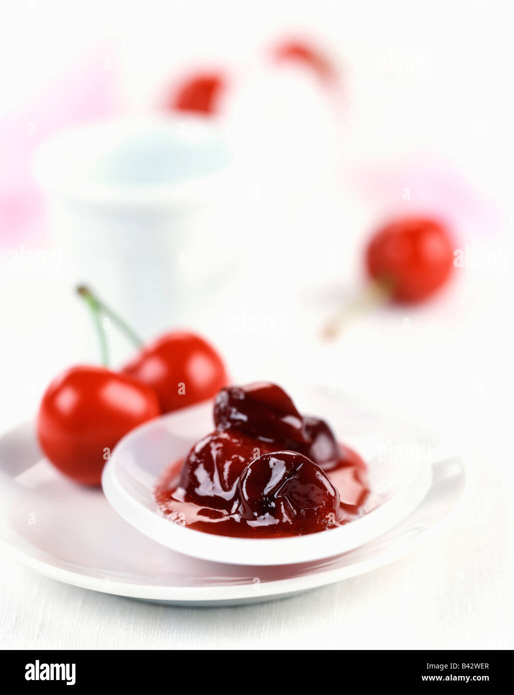 Cooking cherry jam hi-res stock photography and images - Alamy