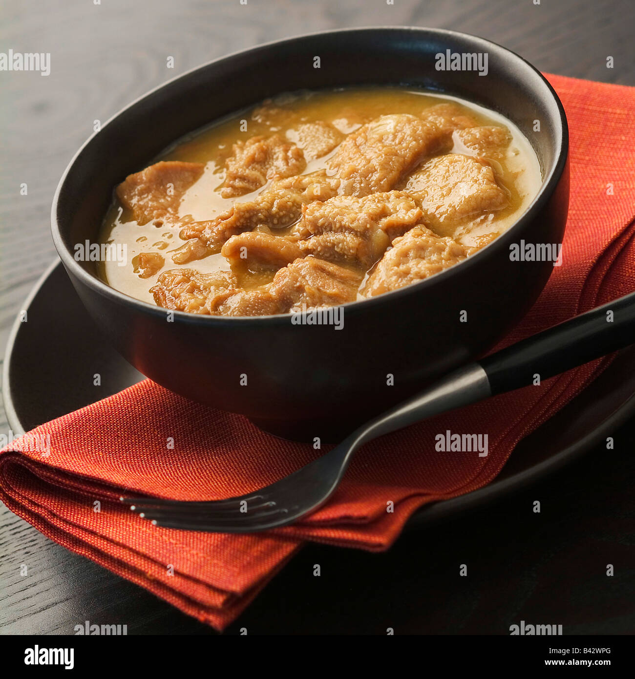 Tripe stew with cider Stock Photo - Alamy