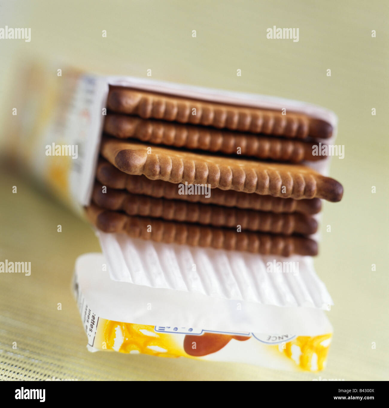 petits-beurre rich tea biscuits Stock Photo - Alamy
