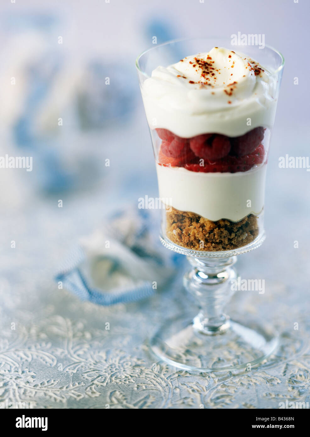 summer fruit tiramisu Stock Photo - Alamy
