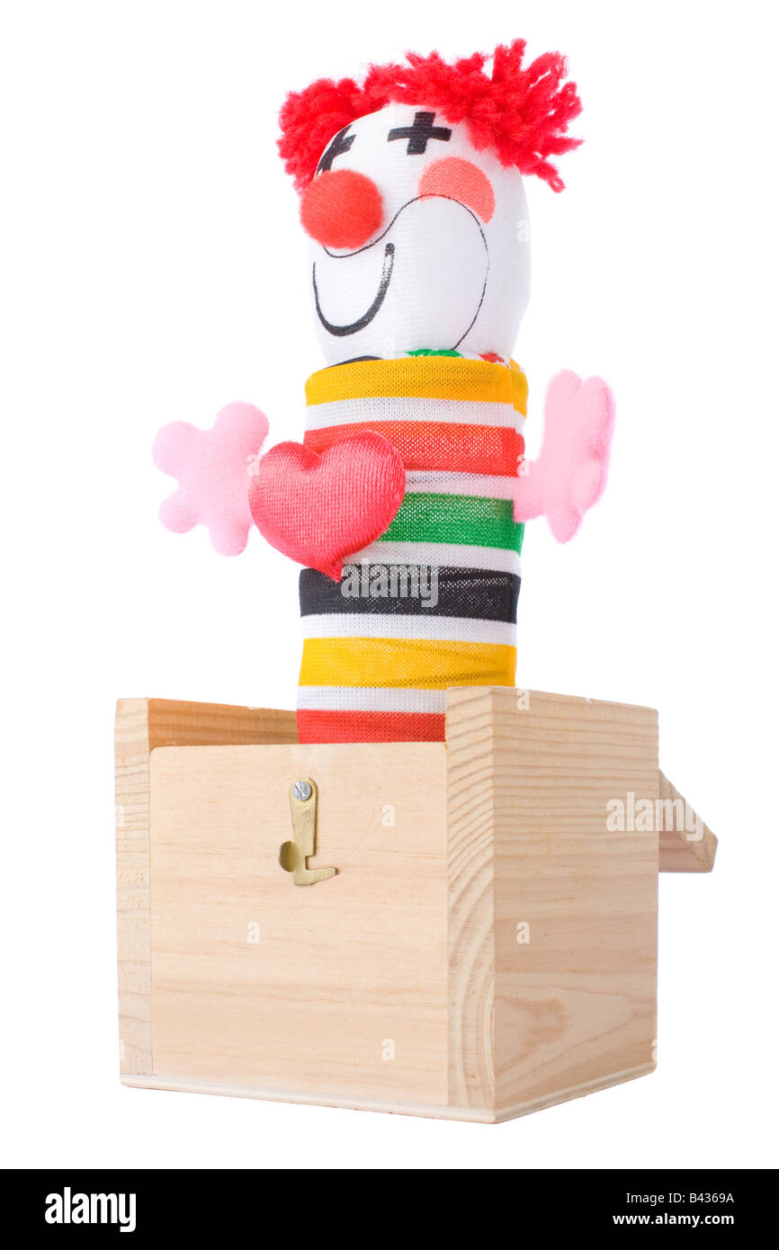 Jack box toy isolated hi-res stock photography and images - Alamy