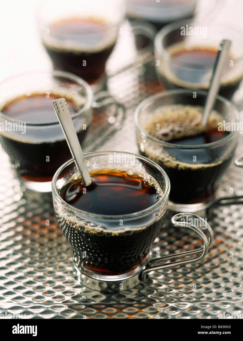 cups of coffee Stock Photo - Alamy