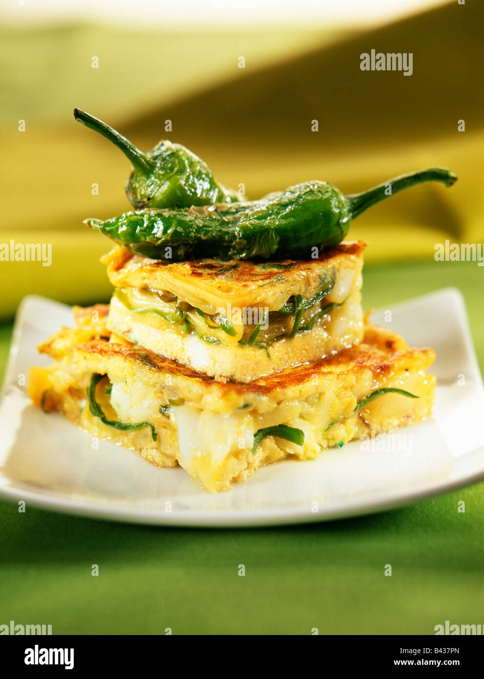 Cod omelette hi-res stock photography and images - Alamy