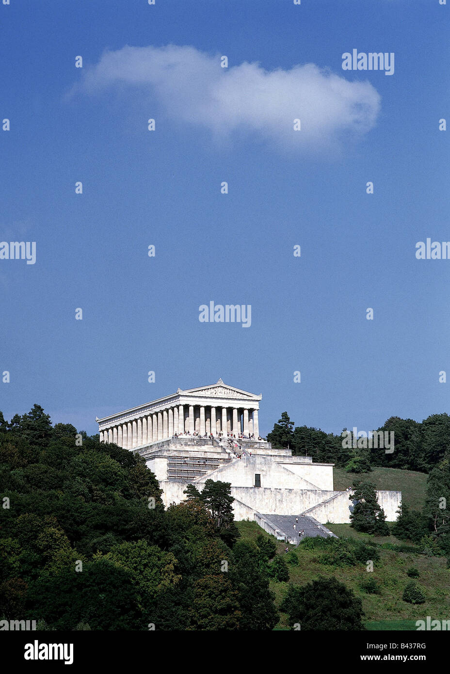 geography / travel, Germany, Bavaria, Donaustauf, buildings ...