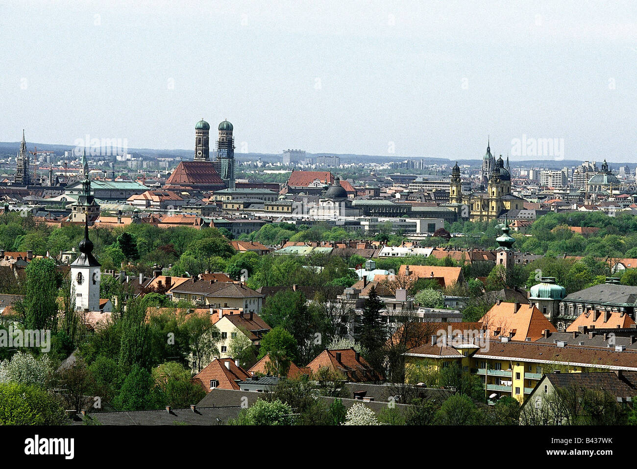geography / travel, Germany, Bavaria, Munich, city view Stock Photo - Alamy