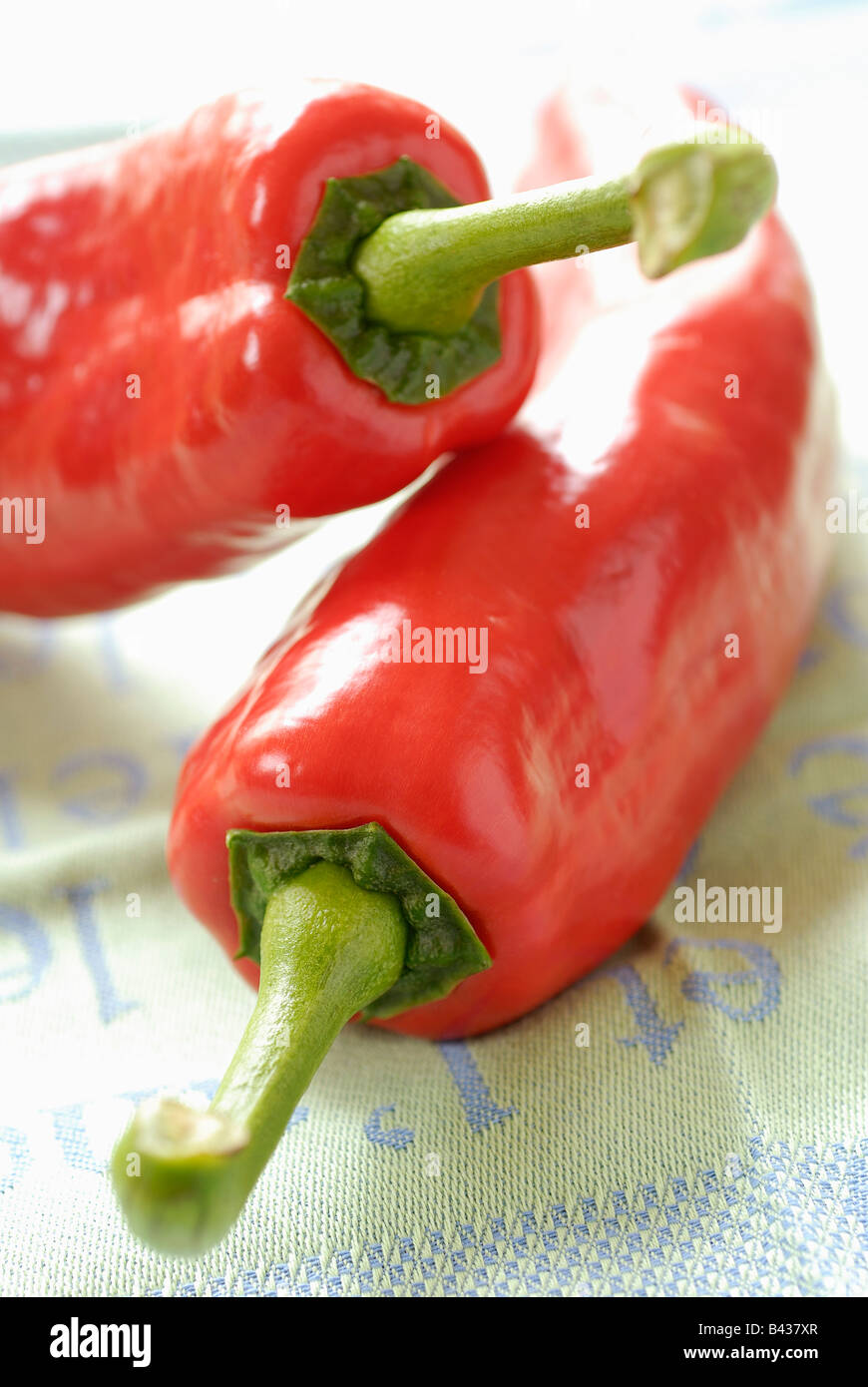 Hot red peppers Stock Photo - Alamy