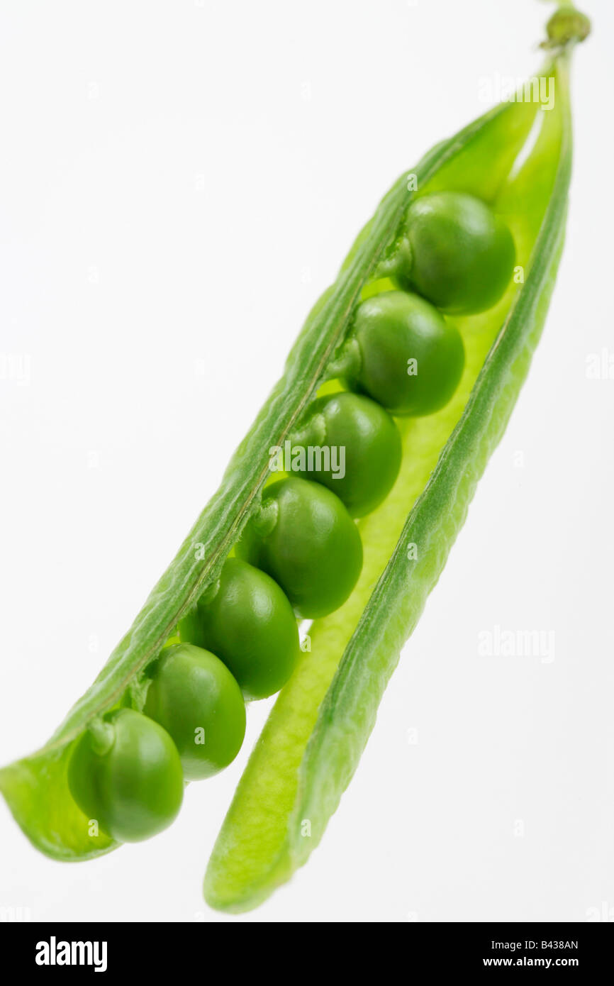 Peas in pod Stock Photo - Alamy