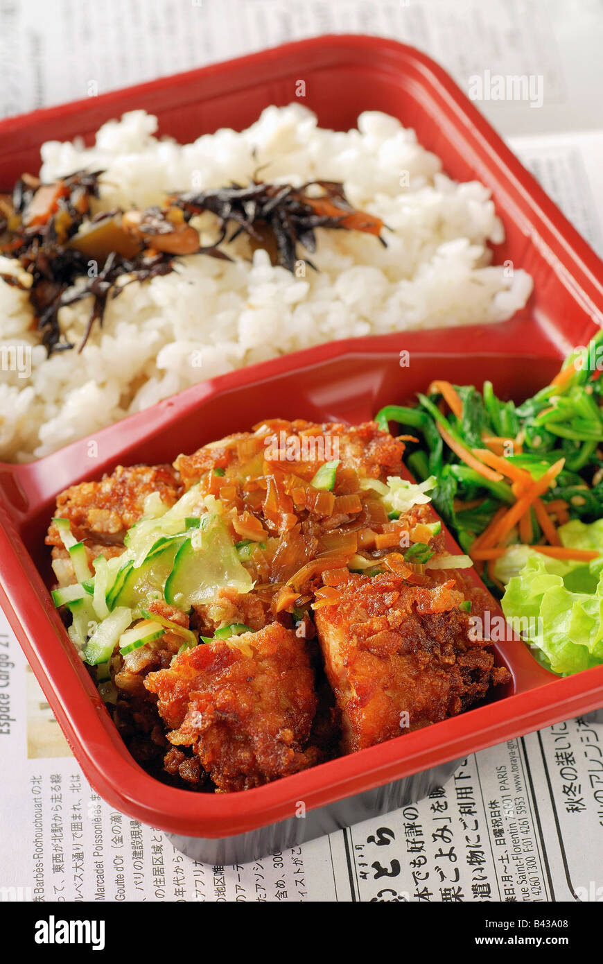 Take out Bento Stock Photo - Alamy
