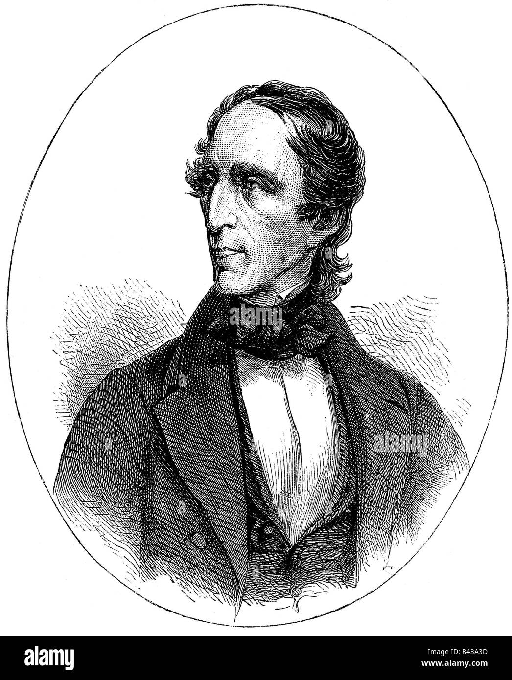 President john tyler Black and White Stock Photos & Images - Alamy