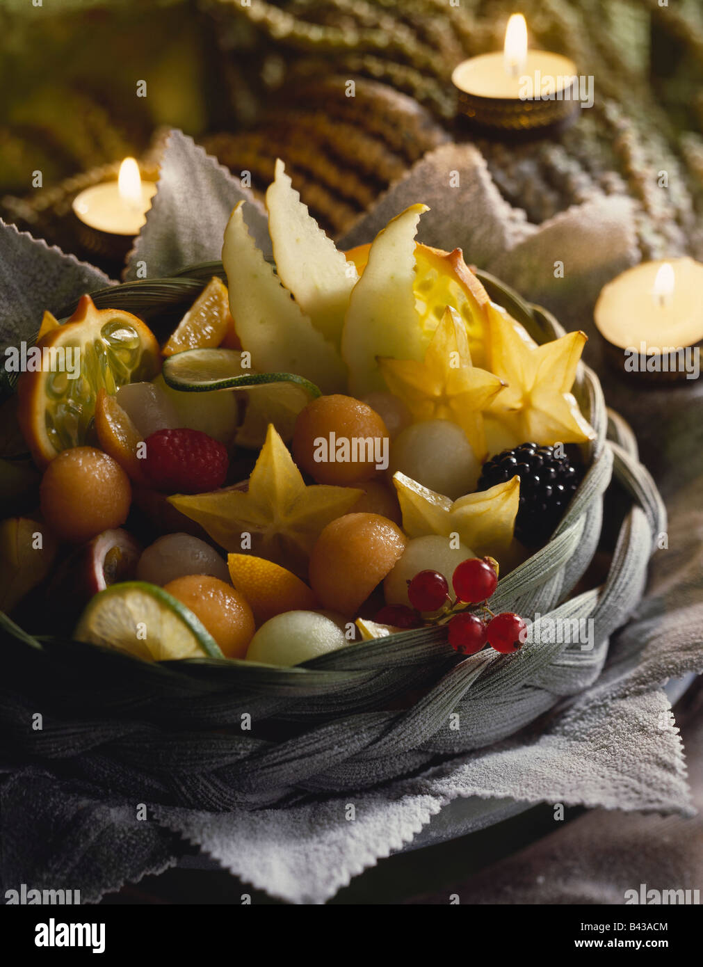 Fancy fruit salad hi-res stock photography and images - Alamy
