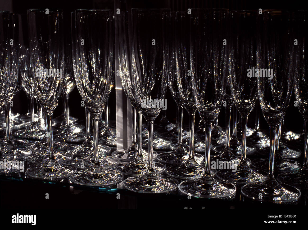 Black stemmed glasses hi-res stock photography and images - Alamy