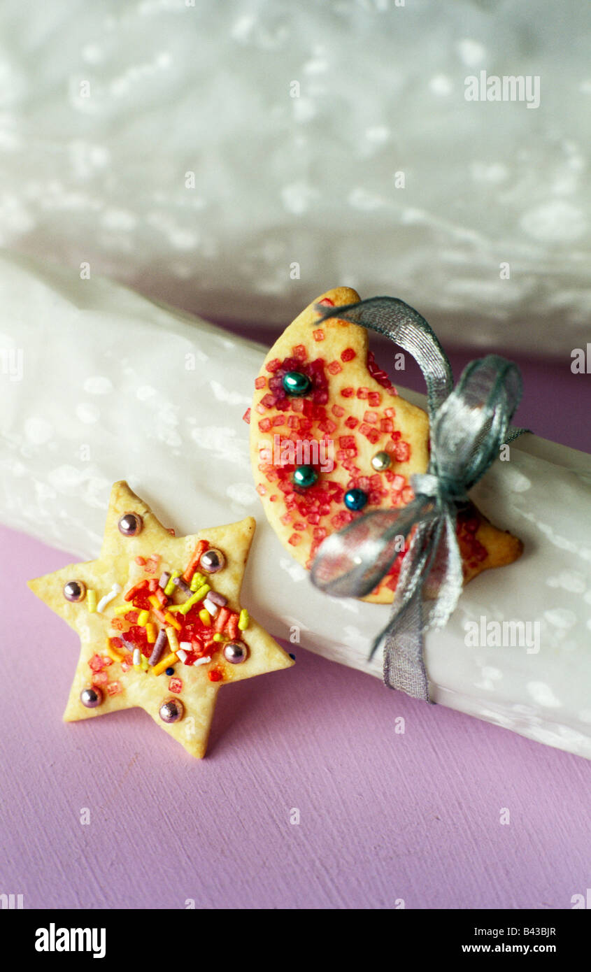 Silver star shaped ribbon hi-res stock photography and images - Alamy