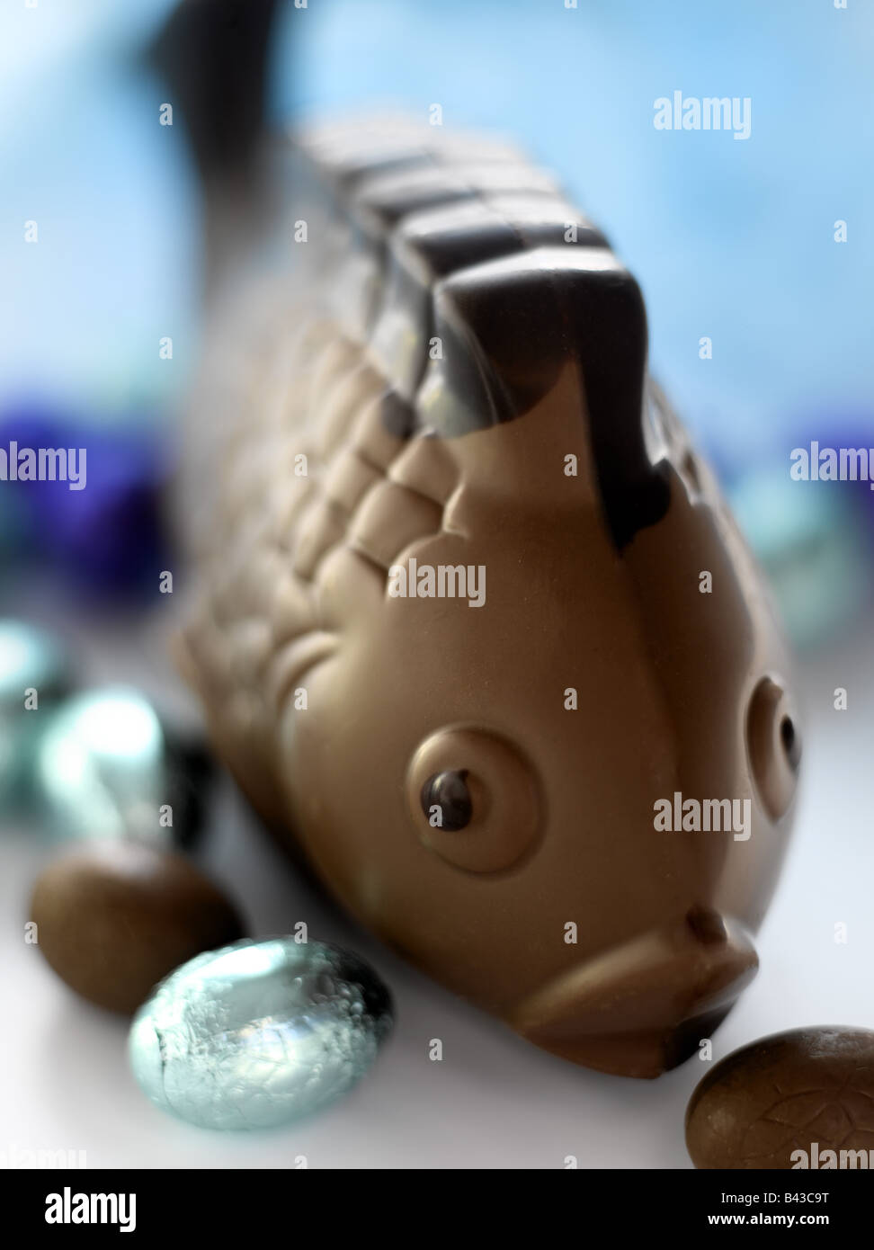 Dark chocolate fish hi-res stock photography and images - Alamy