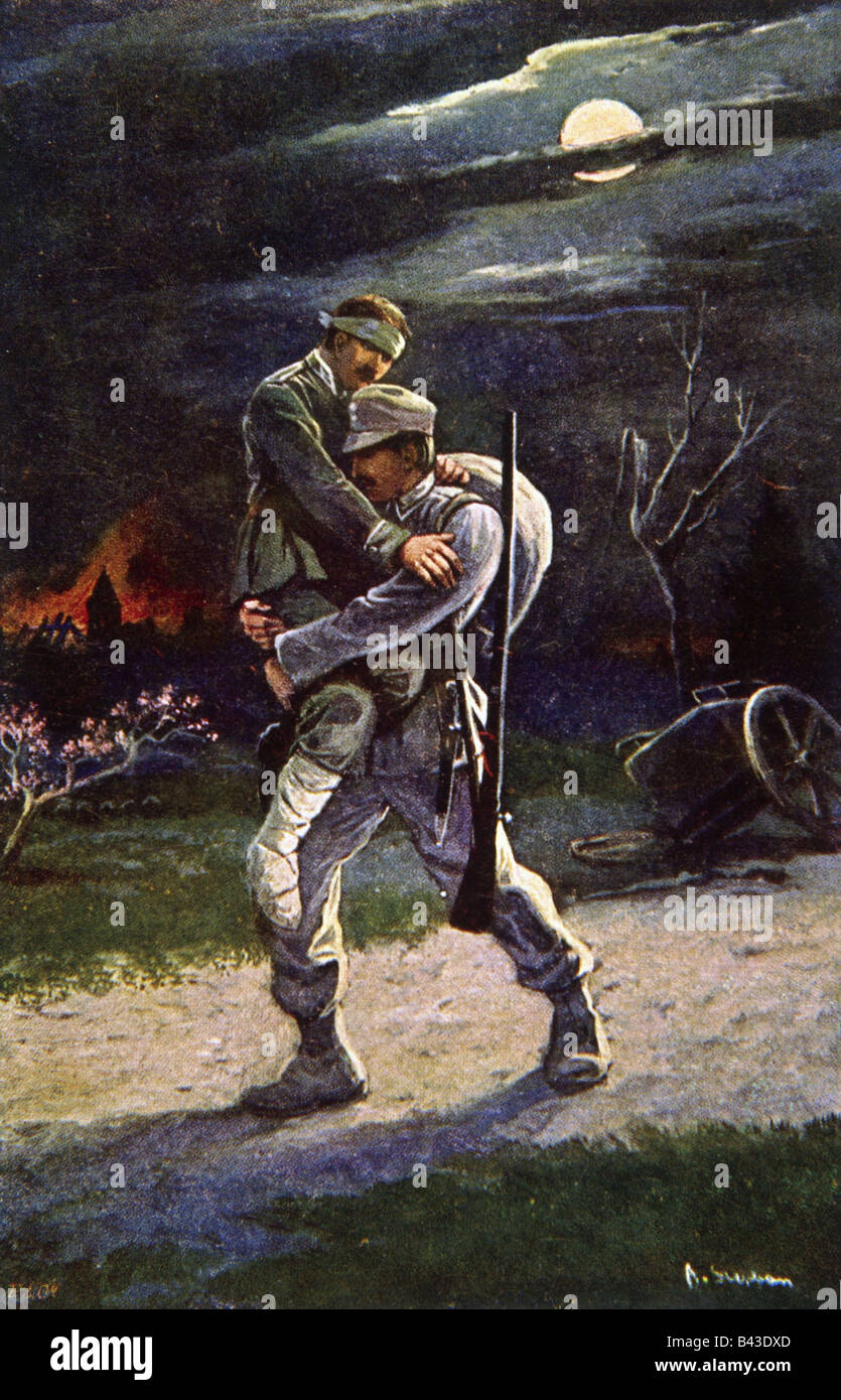 Austrian soldiers first world war front hi-res stock photography and ...