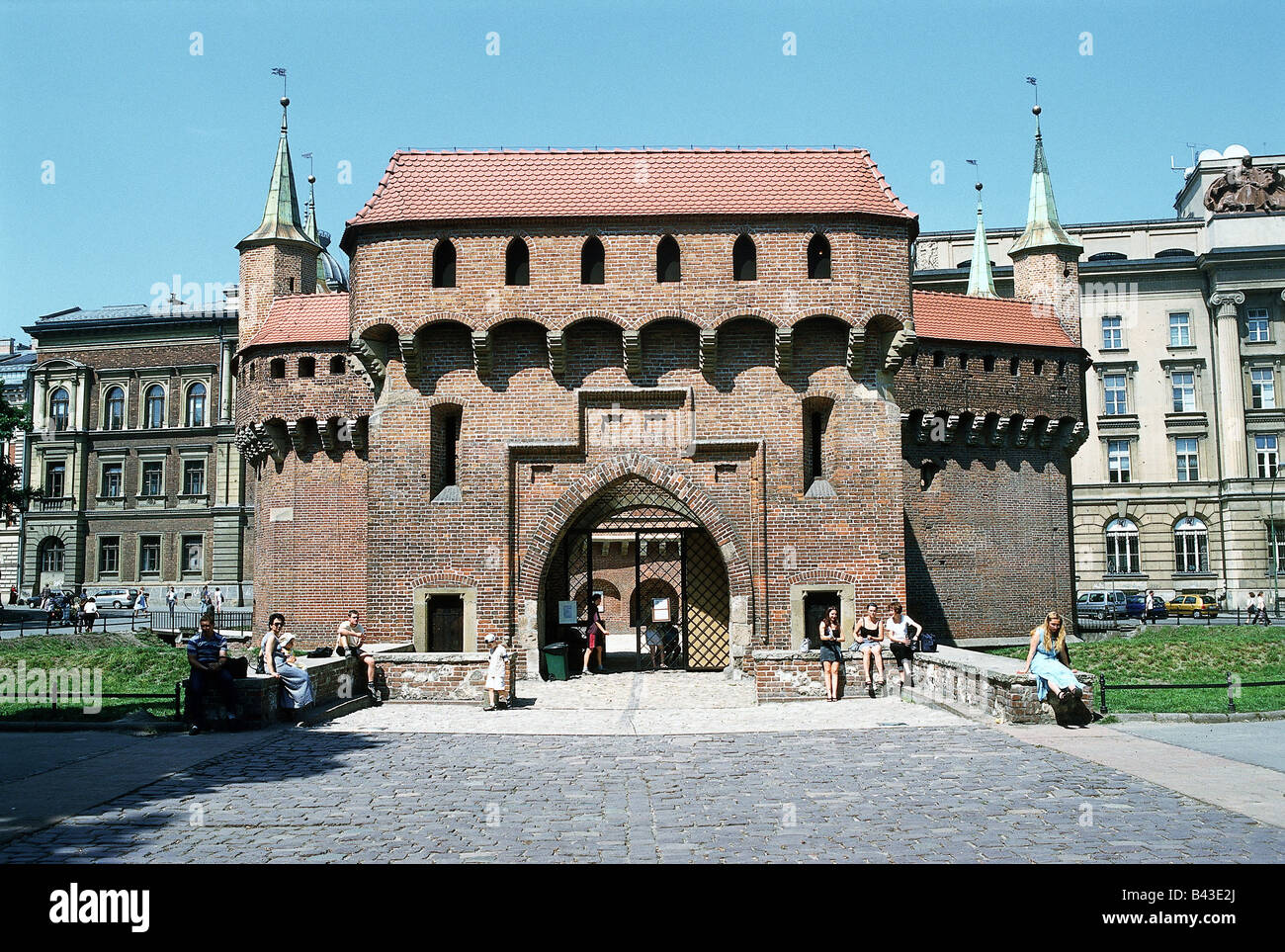 geography / travel, Poland, Cracow, buildings, architecture, Town Gate ...