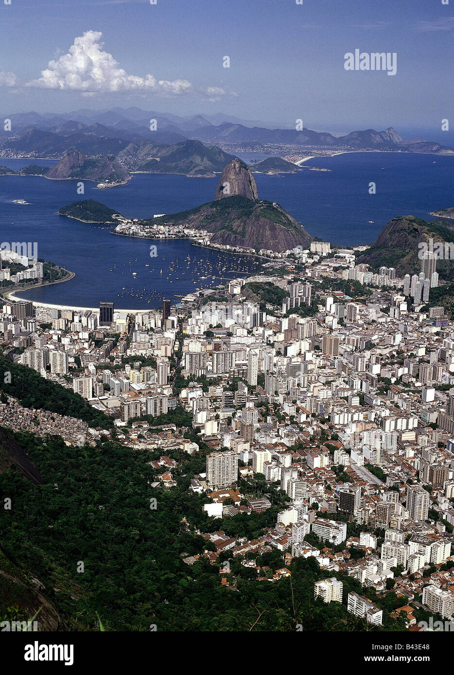 geography / travel, Brazil, Rio de Janeiro, overviews, city centre ...