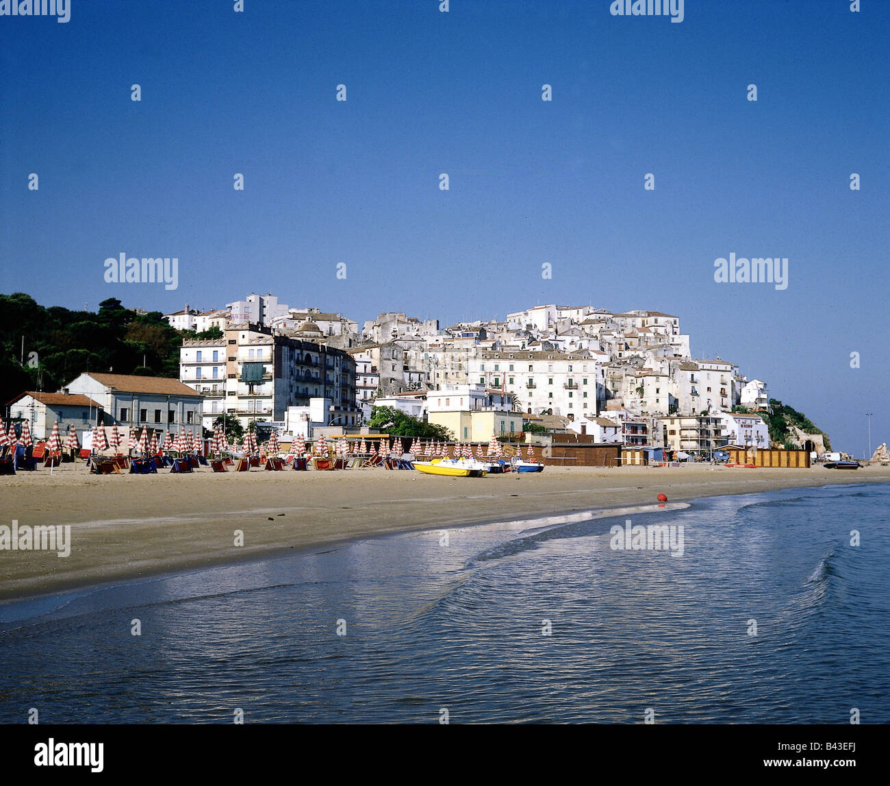 geography / travel, Italy, Gargano, Rodi, beach, Additional-Rights ...