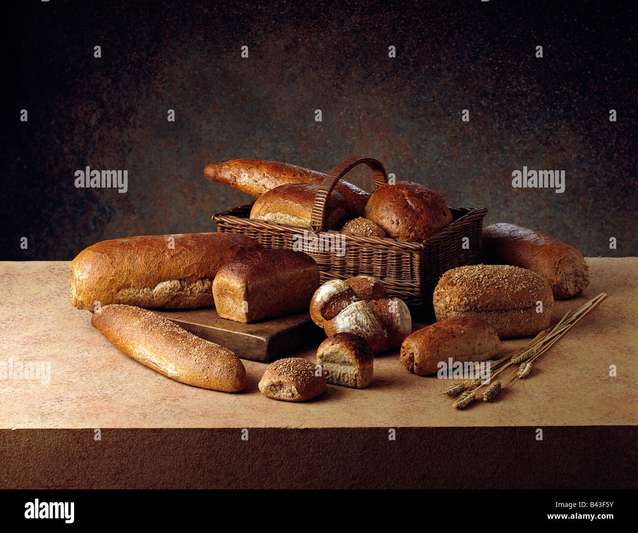 Bread editorial food Stock Photo - Alamy