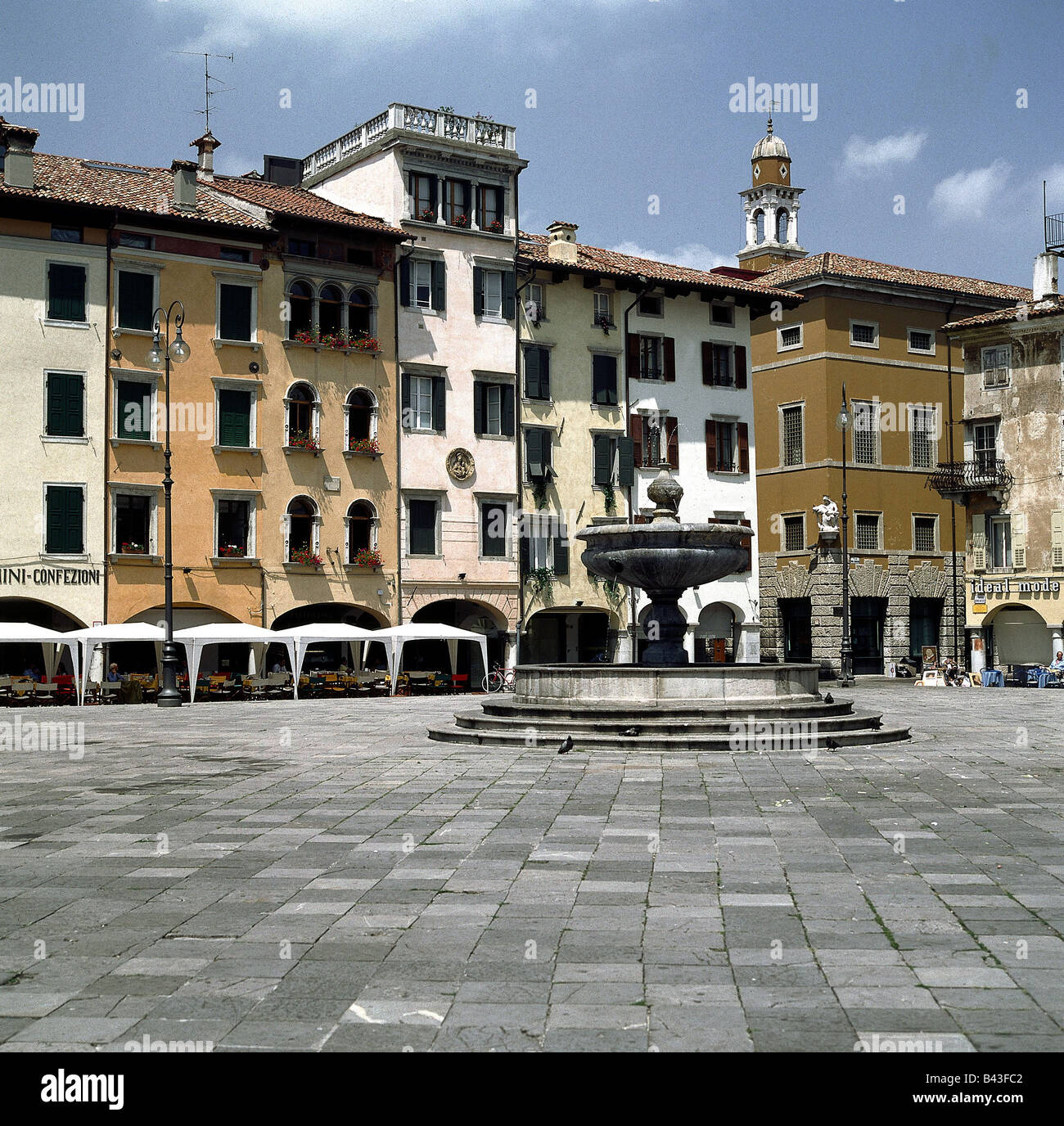 geography / travel, Italy, Udine, squares, New Market Square, Piazza ...