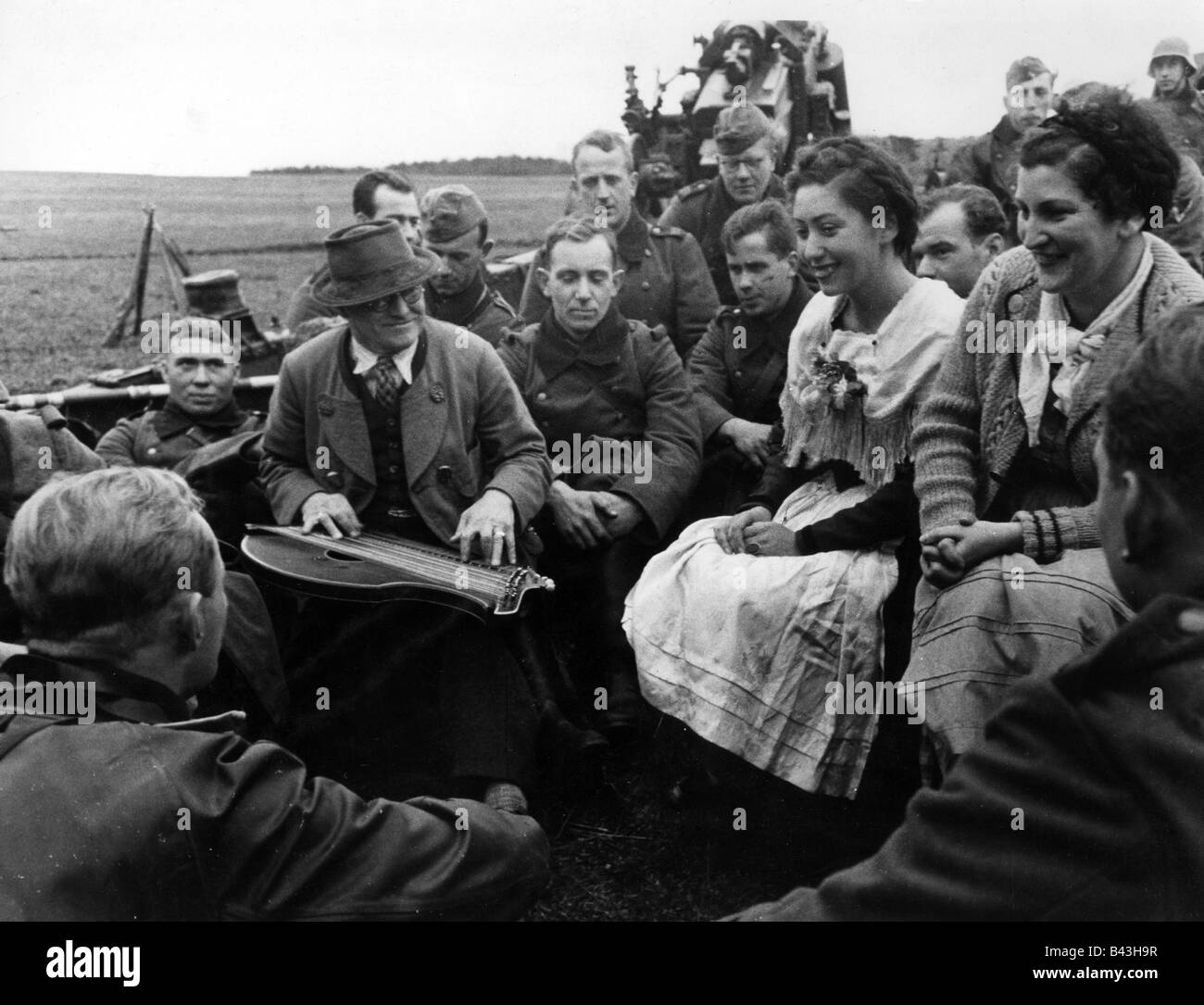 events, Second World War / WWII, Germany, back area, "Frontbuehne XIII ...