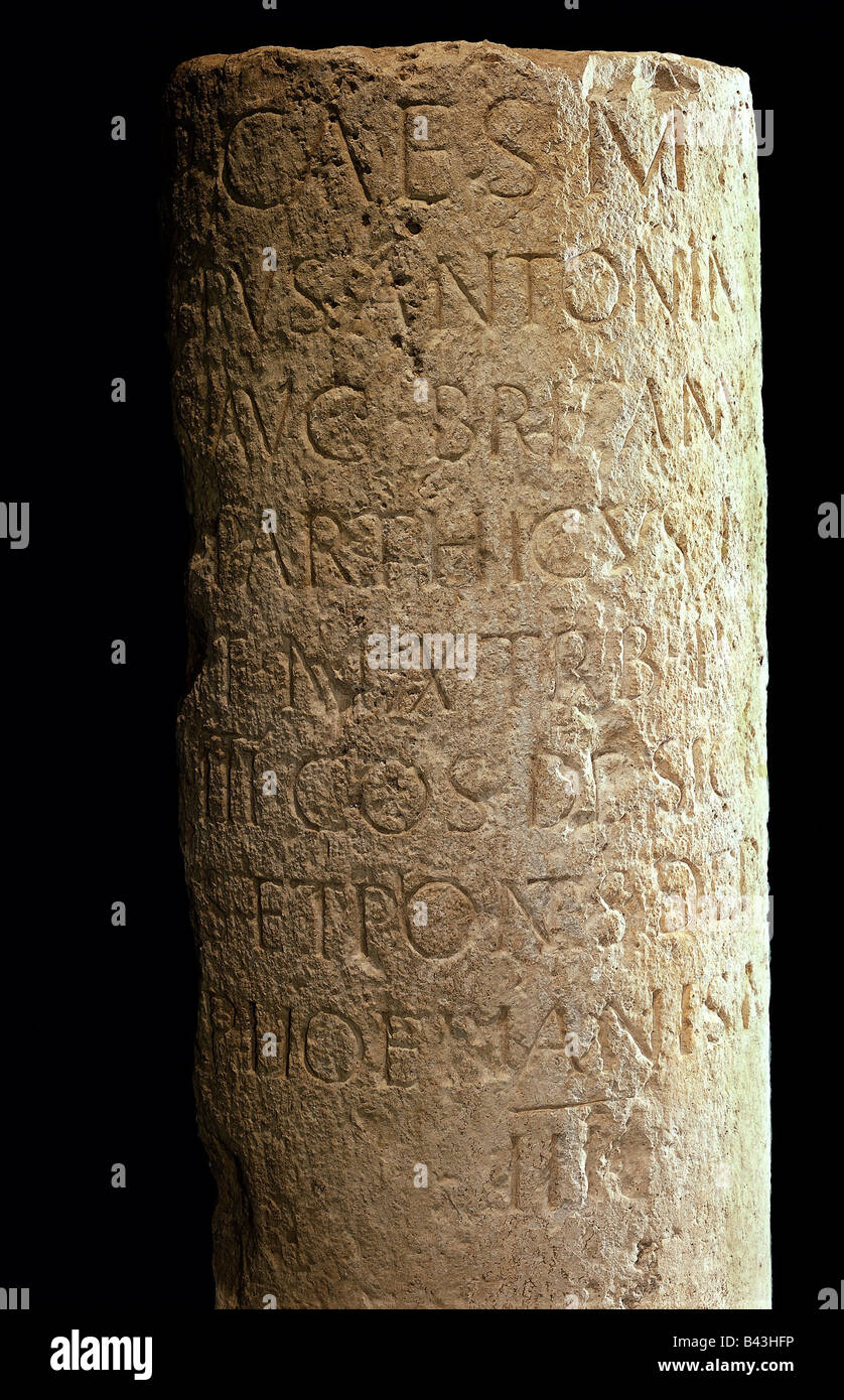 Roman milestone hi-res stock photography and images - Alamy