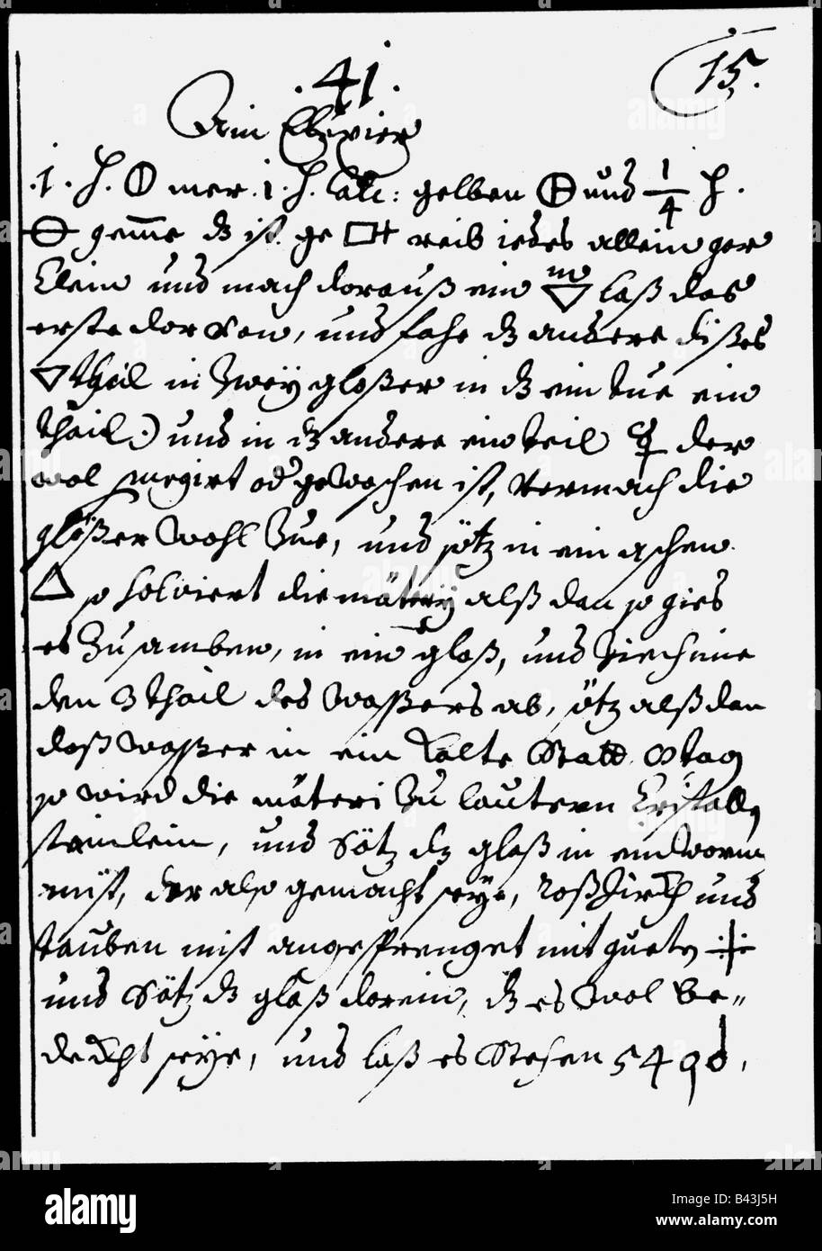 Alchemy 16th century hi-res stock photography and images - Alamy